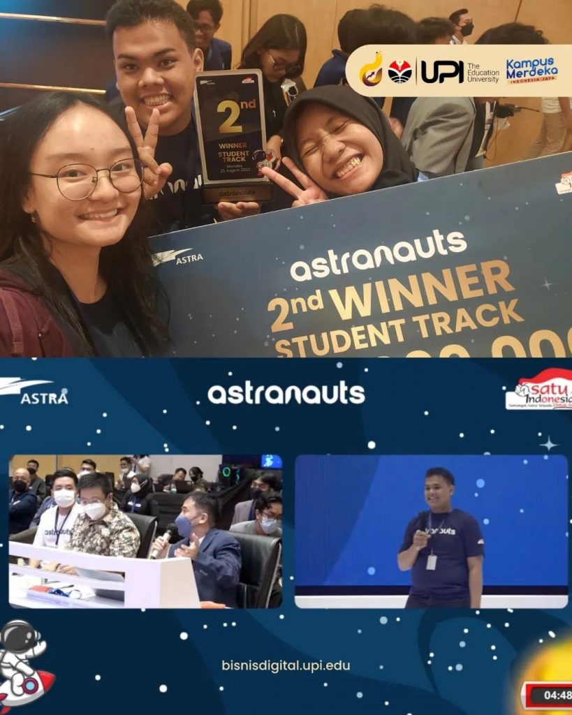 Selamat Tim Startup BUMIKAN Juara 2 Pada Program ASTRANAUTS – UPI