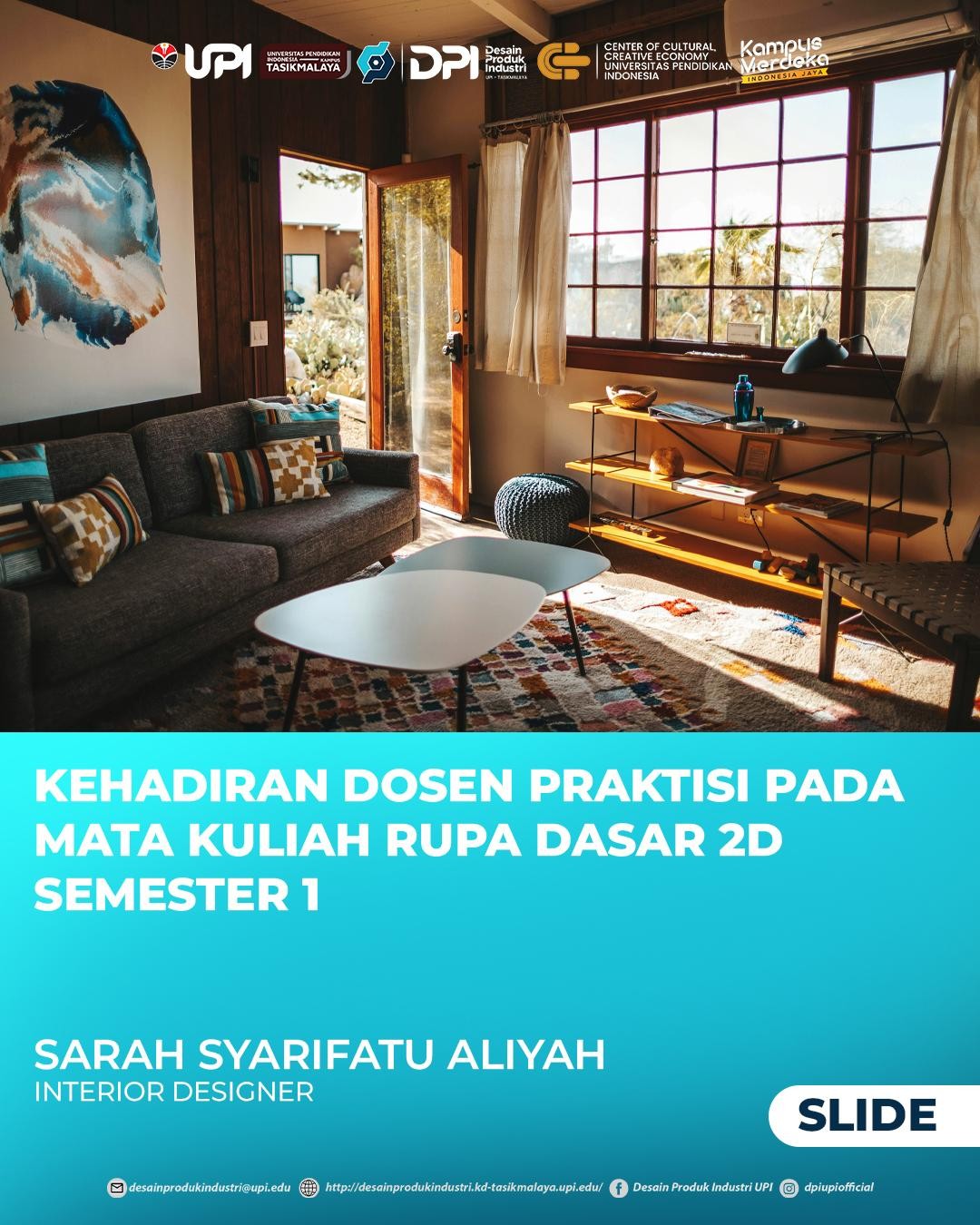 Kehadiran Dosen Praktisi Lengkapi Pembelajaran Mata Kuliah Rupa Dasar ...