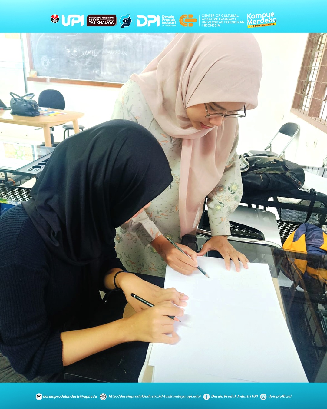 Kehadiran Dosen Praktisi Lengkapi Pembelajaran Mata Kuliah Rupa Dasar ...