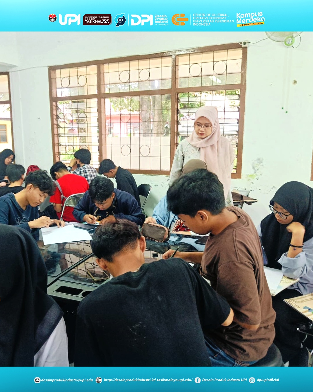 Kehadiran Dosen Praktisi Lengkapi Pembelajaran Mata Kuliah Rupa Dasar ...
