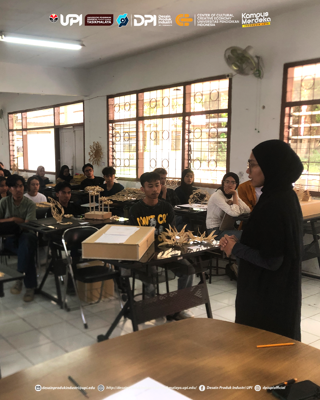 Recap Kelas Proyek Desain Dasar Bersama Dosen Praktisi – UPI